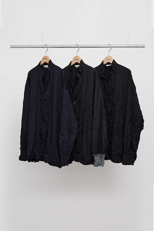 Cuff rib shirt (crease finish) – DIGAWEL ONLINE STORE